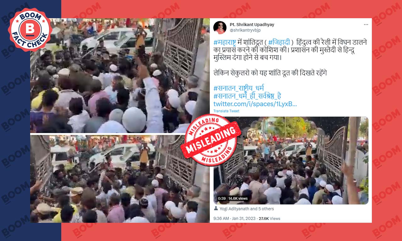 Did Muslims try to disrupt rally of Hindutva organizations in Mumbai ...