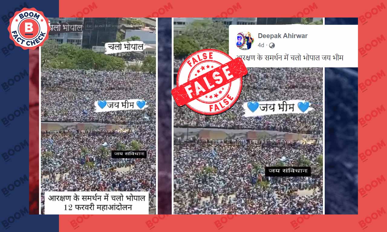 Video from Argentina viral with fake claim of Bhim Army rally crowd in ...
